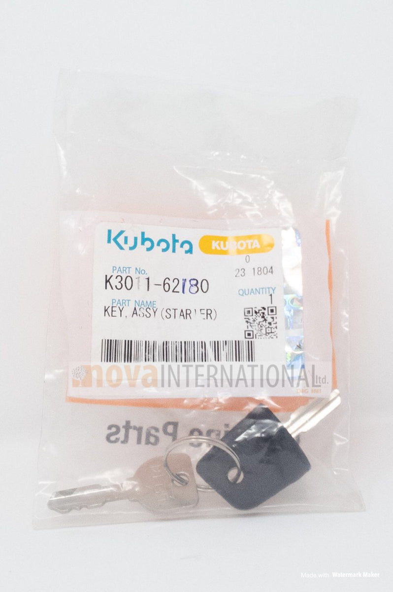 Ignition Key K3011-62180 (>= SN 20300) – Nova International Ltd